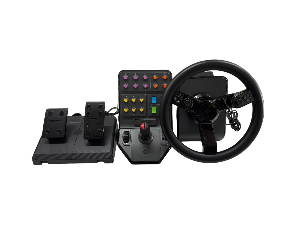 Logitech G Saitek Farm Sim Controller, Farming Simulator mit Steuerpu ...